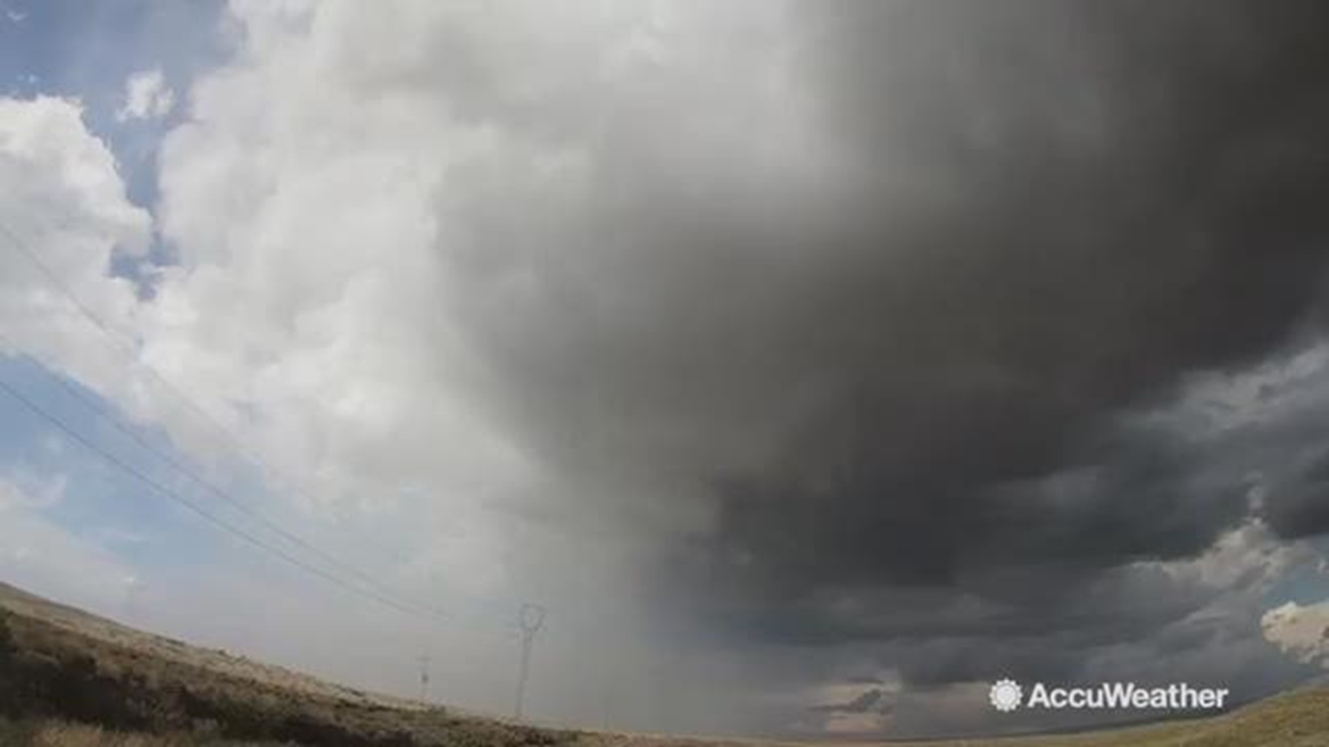Timelapse shows a beautiful low-precipitation supercell | wcnc.com