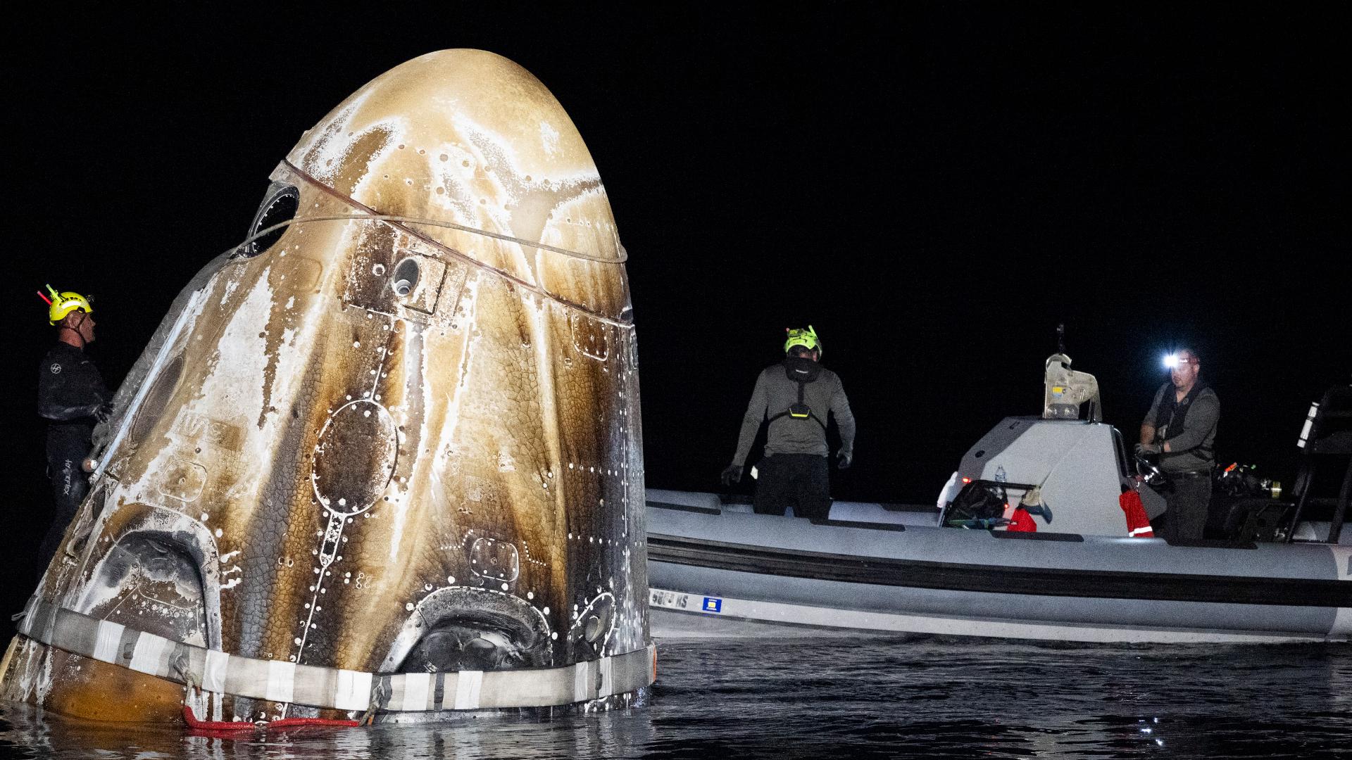 Astronauts back on earth after being trapped in space for months | wcnc.com