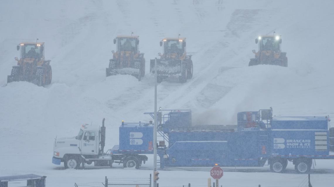 Winter storm triggers most flight cancellations since COVID pandemic ...