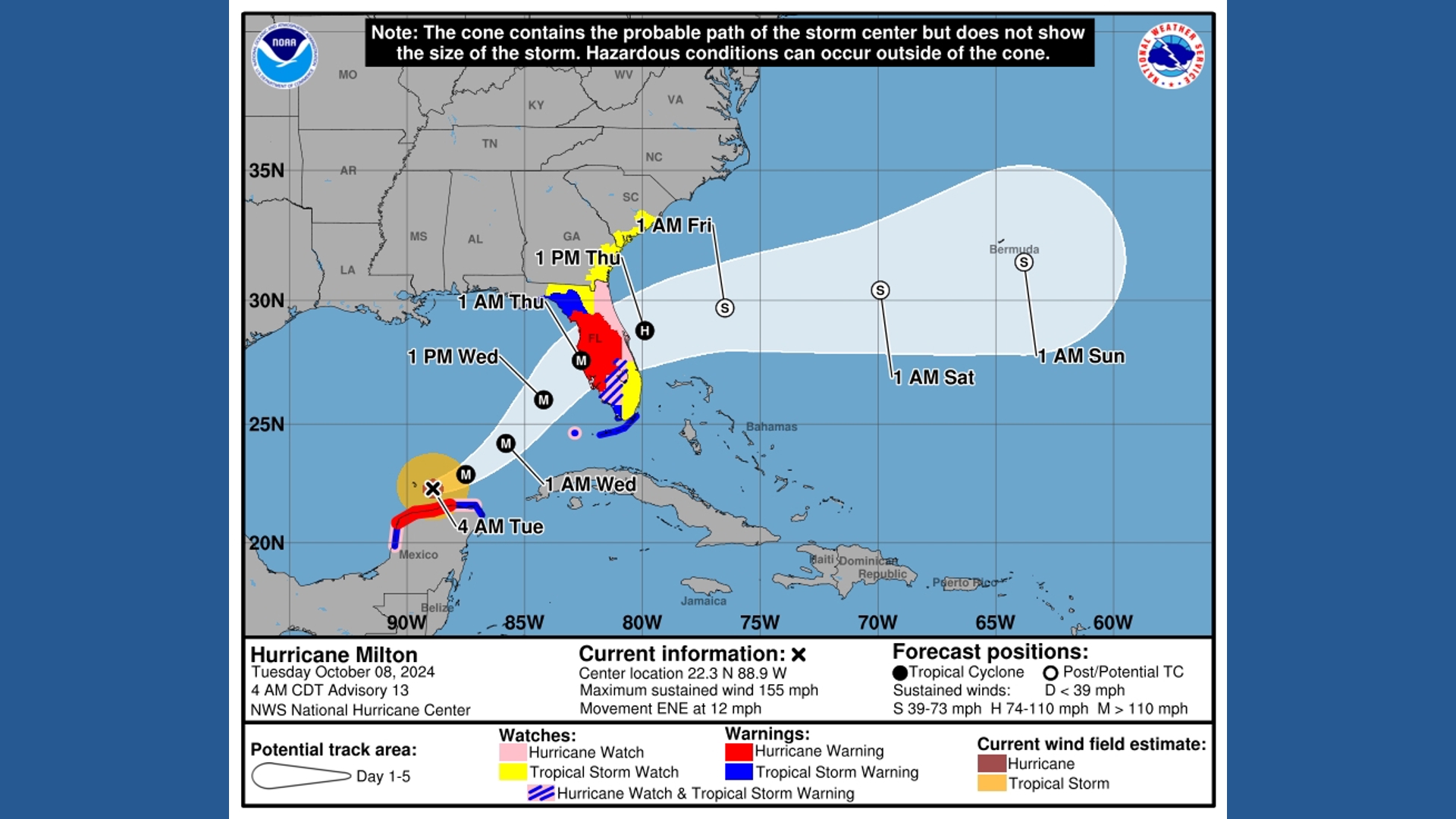 NOAA’s new hurricane cone explained: What changed for 2026 | wcnc.com