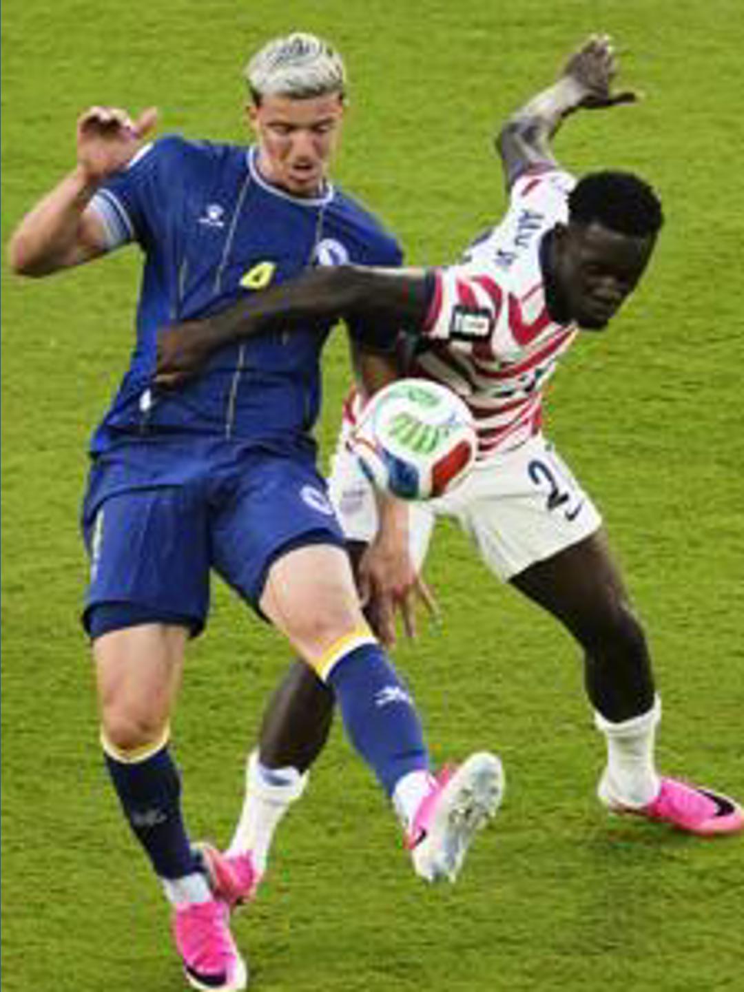 US forward Folarin Balogun got a red card. What does that mean for the ...