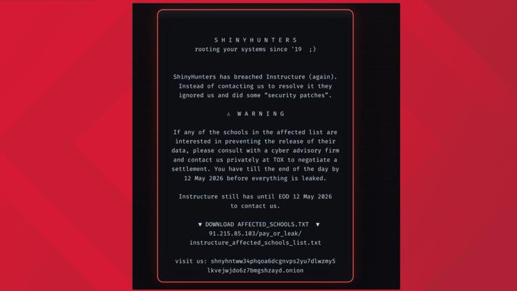 Hackers breach Canvas learning platform, exposing data on millions of ...