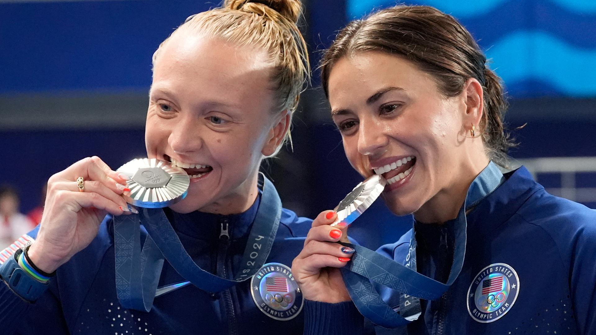 2024 Paris Olympics: Why do athletes bite their medals? | wcnc.com
