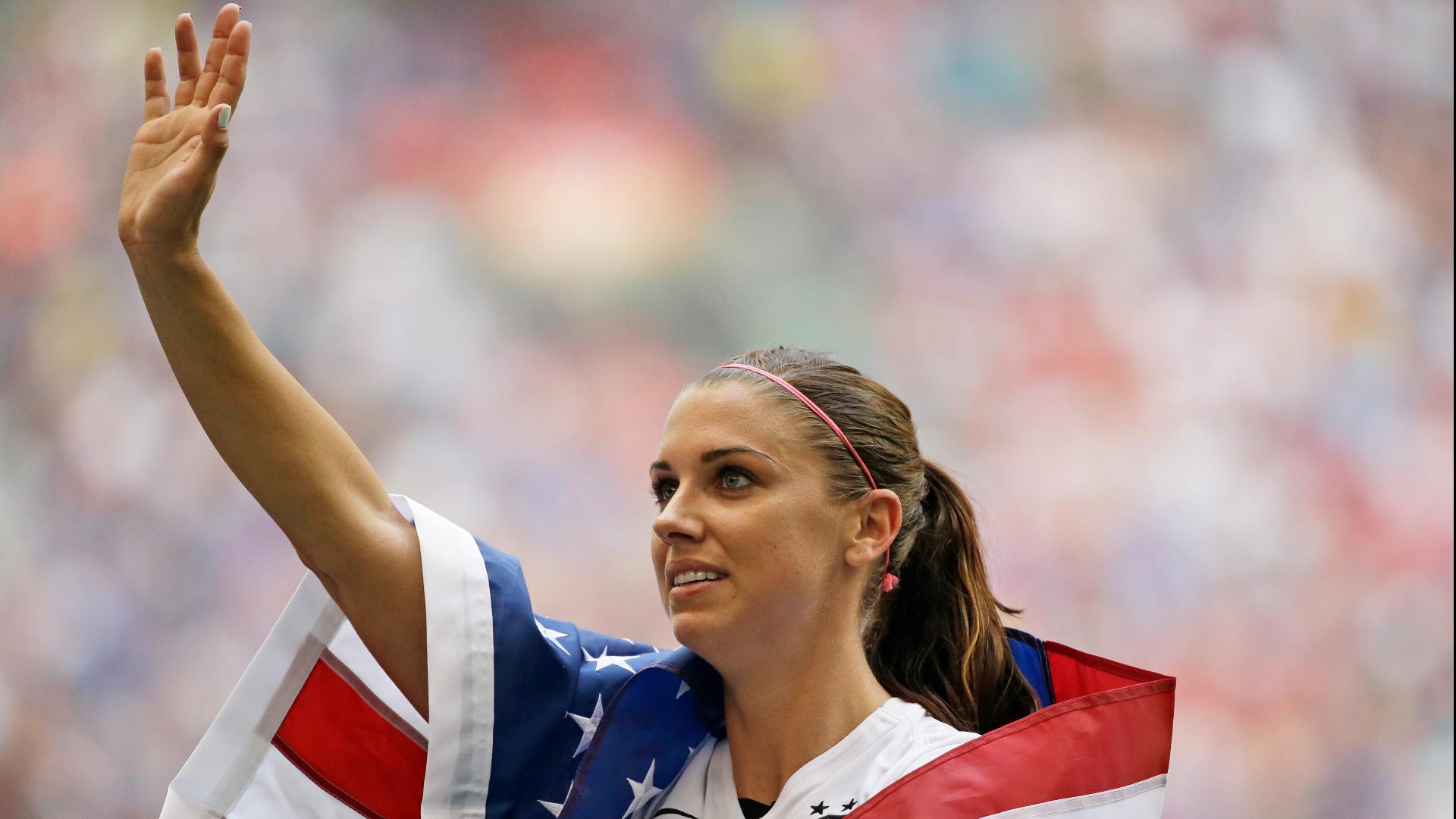 Alex Morgan retires from soccer, announces she's pregnant | wcnc.com