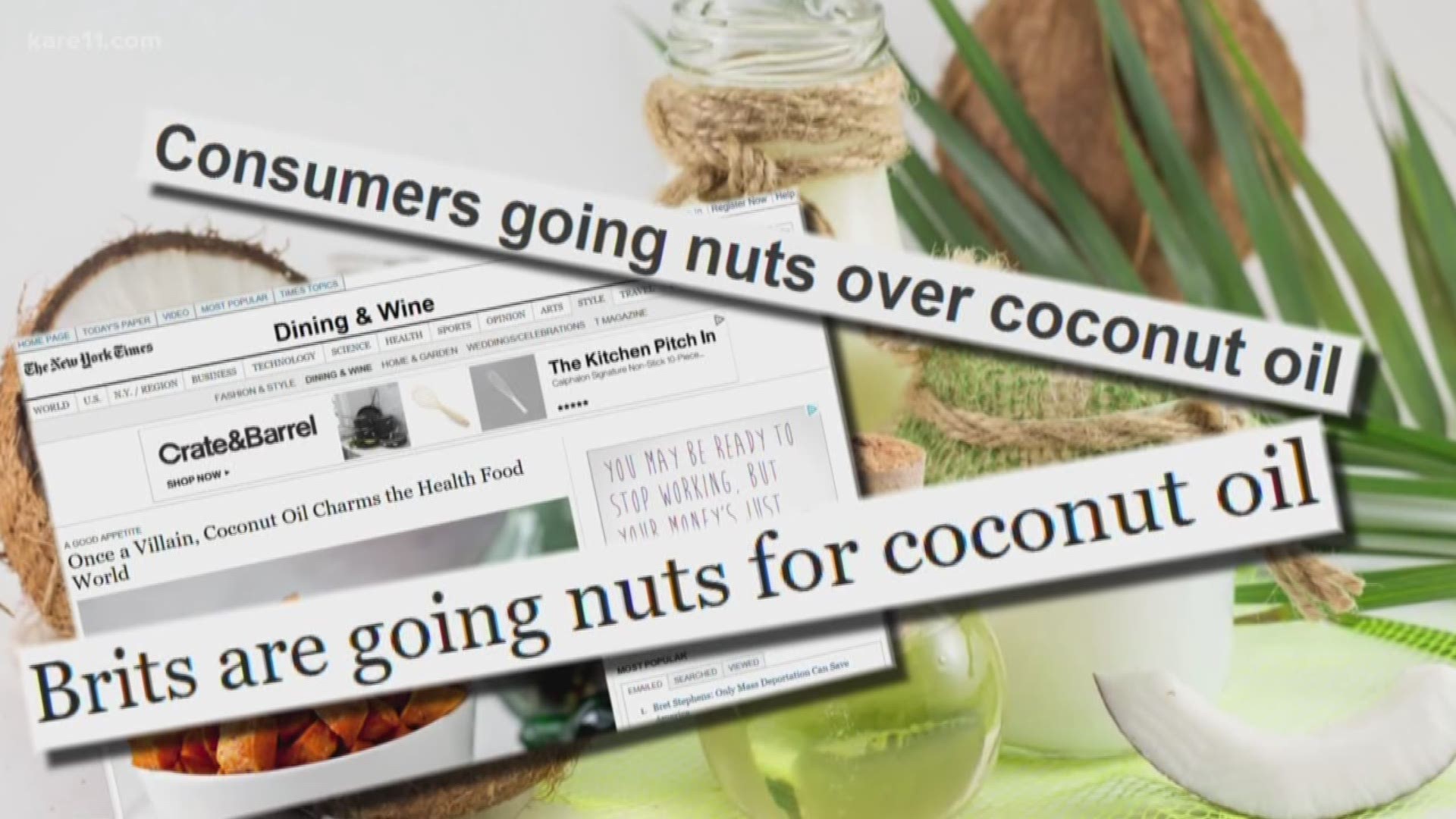 VERIFY: Is coconut oil really 'pure poison'? | wcnc.com