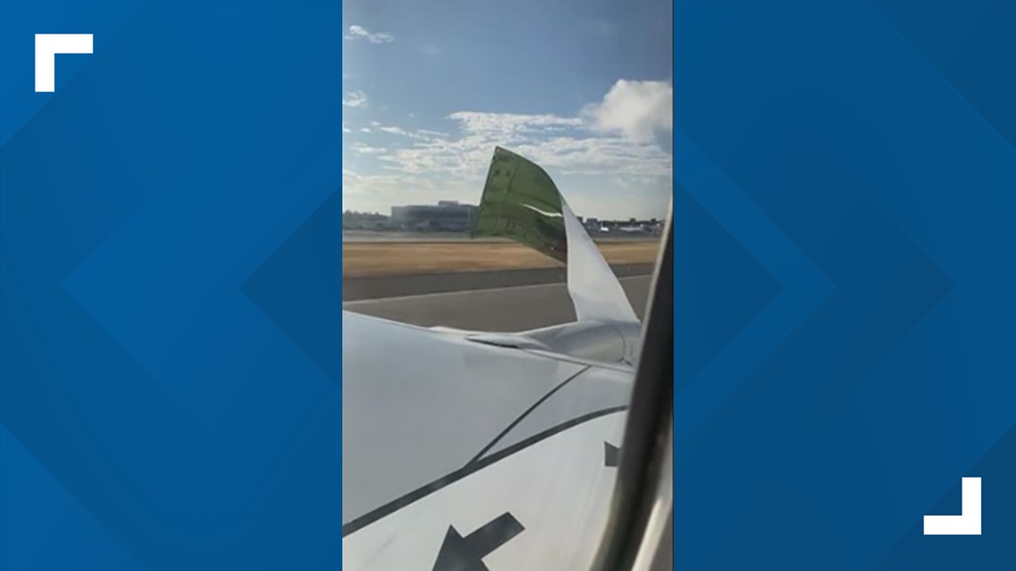 Alaska Airlines flight returns to Sea-Tac after paneling issue | wcnc.com
