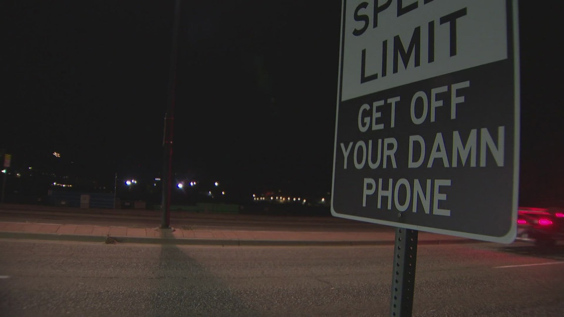 Illegal traffic signs posted in Boulder, Colo., city removes them ...
