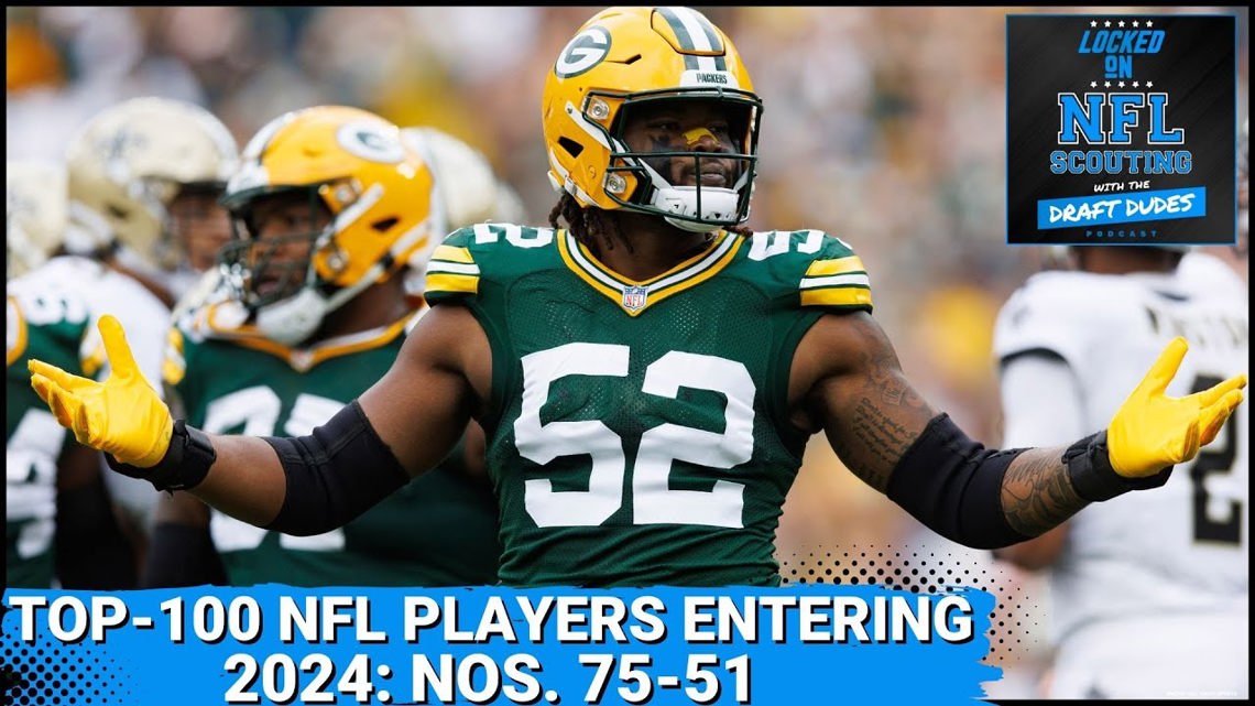 Top-100 NFL players entering 2024, Nos. 75-51: Aaron Rodgers’ Packers ...