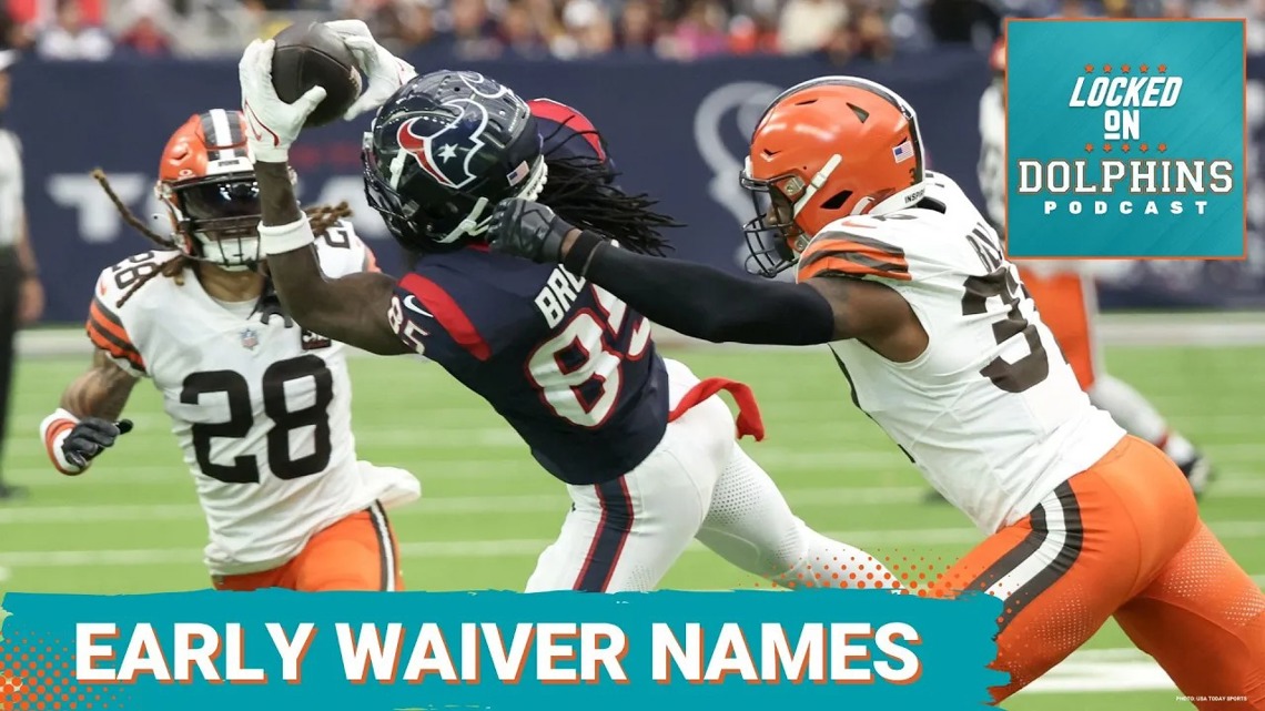 Early Waiver Wire Names Of Interest For Miami Dolphins At 2024 Cutdown ...