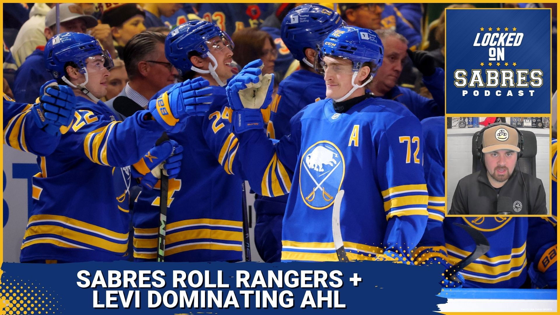 Sabres roll Rangers + Devon Levi dominating AHL | wcnc.com