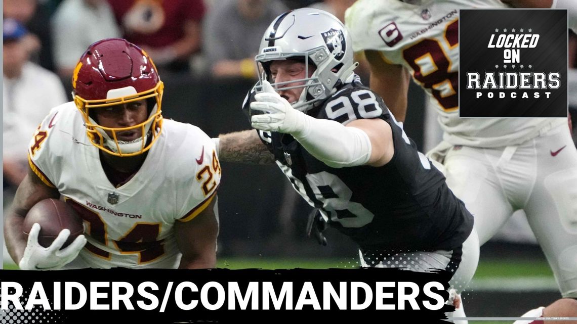 Las Vegas Raiders and Washington Commanders, the tale of the tape ahead of the Week 3 matchup ...