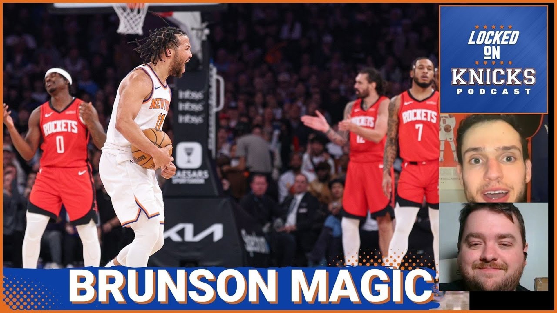 Jalen Brunson ANNIHILATES The Houston Rockets In A Big New York Knicks ...