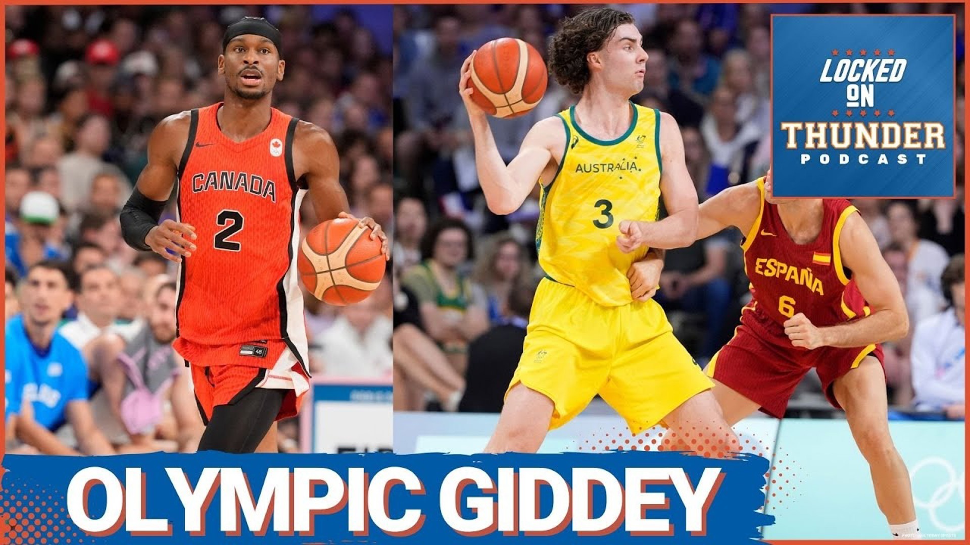 Josh Giddey Dominates Olympic Play SGA and Team Canada Thrive Chet ...