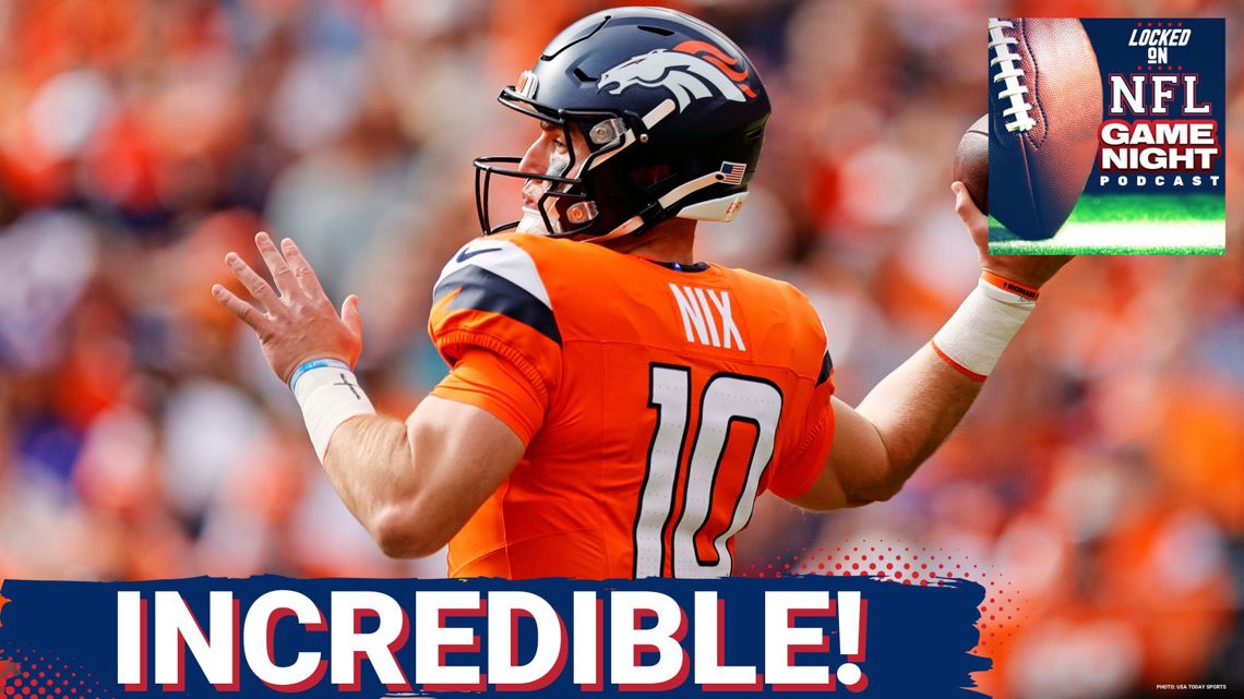 UNBELIEVABLE: Bo Nix Leads Denver Broncos Comeback | Jalen Hurts Flys High Over Minnesota ...