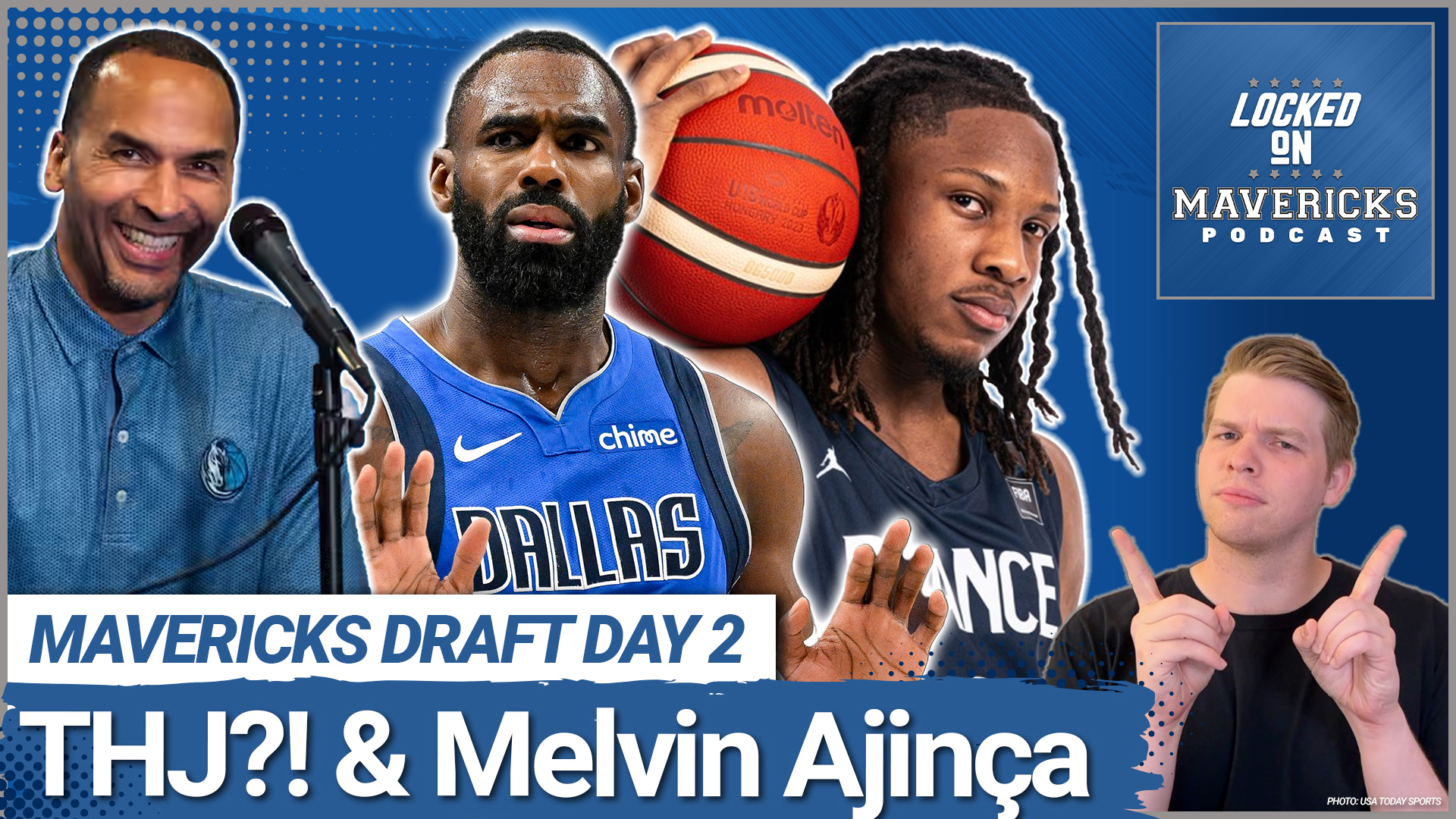 Mavs Fail to Trade THJ?! + Dallas Mavericks Draft Melvin Ajinça | Mavs ...