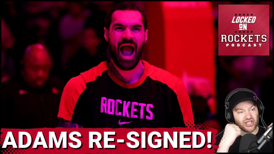 Rockets RE-SIGN Steven Adams, Houston Center Duo LOCKED IN | Jabari ...