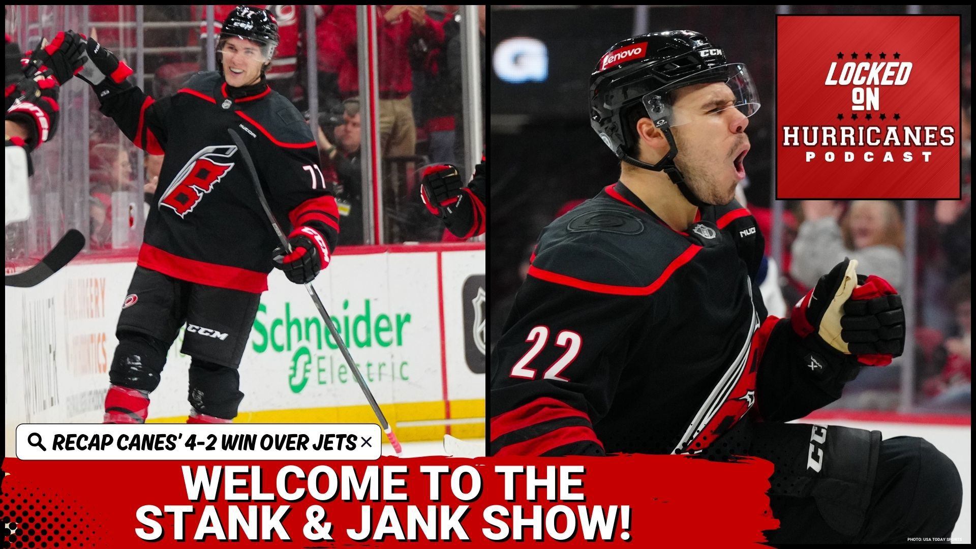 Jankowski & Stankoven Shine in Canes Debut Winning 4-2 Over Jets | wcnc.com
