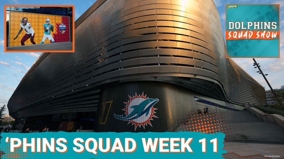 DOLPHINS SQUAD: Miami DOLPHINS in SPAIN, Washington COMMANDERS PREVIEW ...