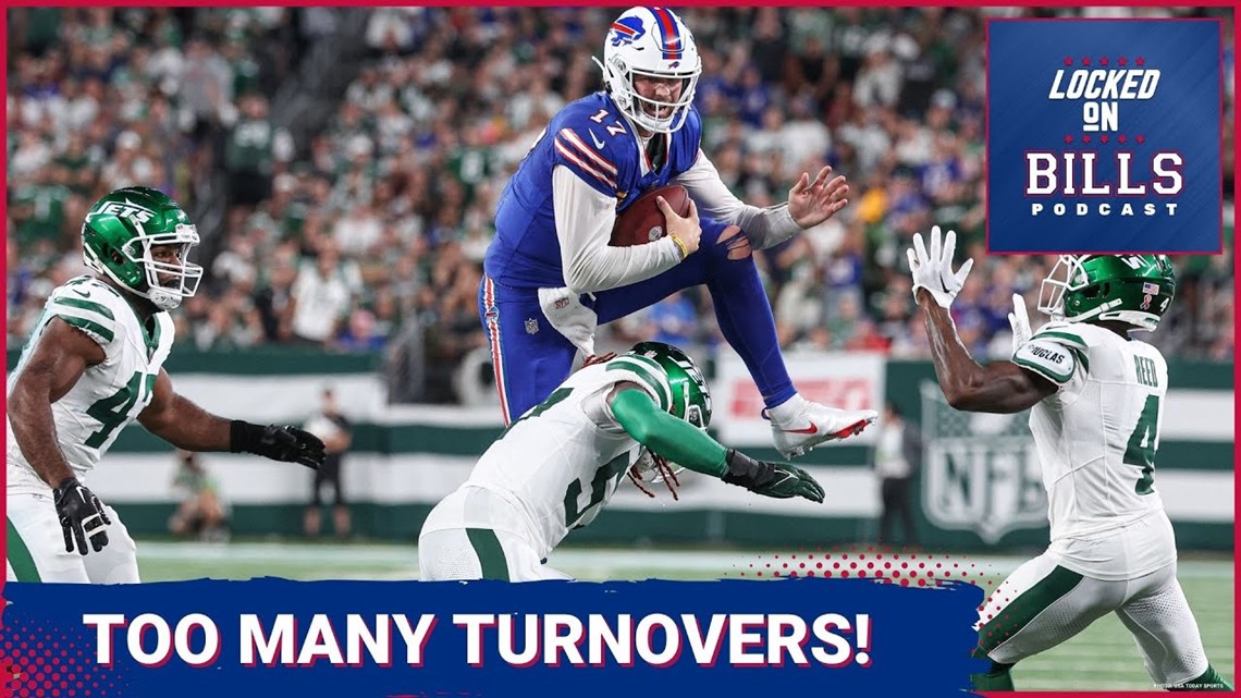 Buffalo Bills can't overcome four Josh Allen turnovers in 22-16 Week One loss to New York Jets ...