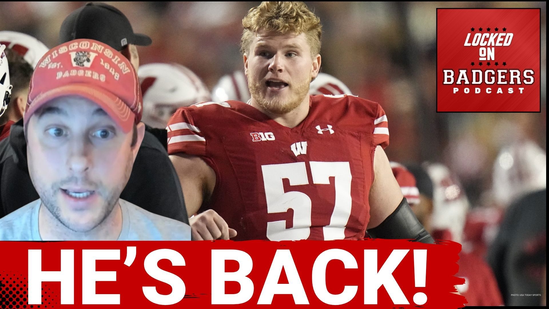 SURPRISE | Wisconsin Badgers WR makes JUMP on the DEPTH CHART! Jake ...