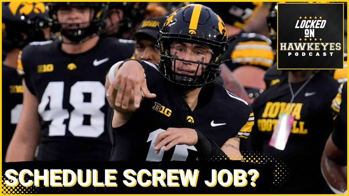 GAUNTLET: Iowa Hawkeyes Face Brutal B1G OPEN, Must SURVIVE Michigan ...