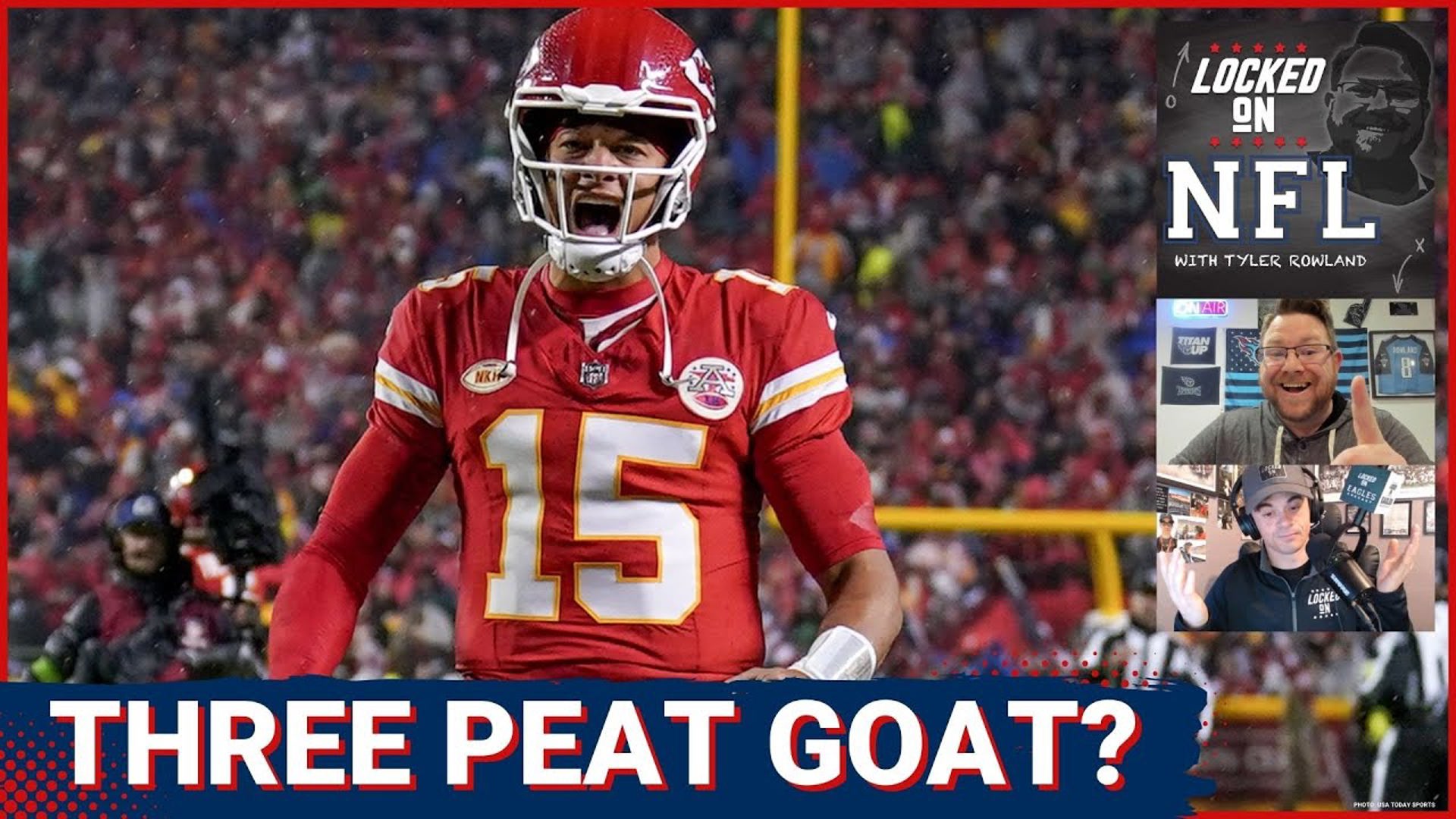 Patrick Mahomes the GOAT with Three Peat, Saquon Barkley Legacy & Nick ...