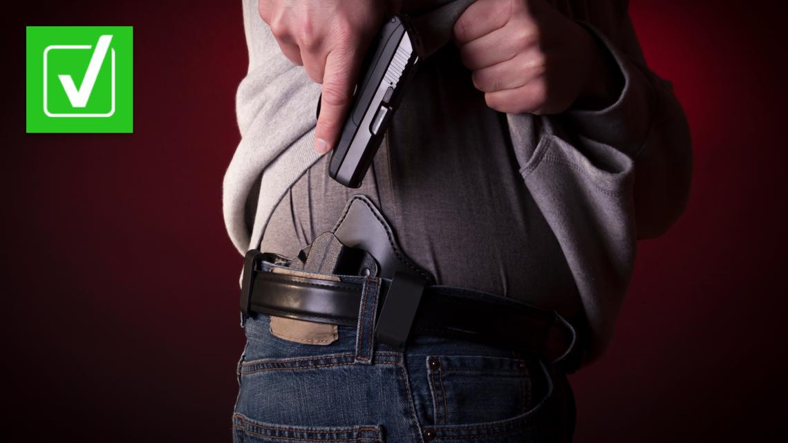 Do Georgia gun laws allow people to carry without a permit? | wcnc.com