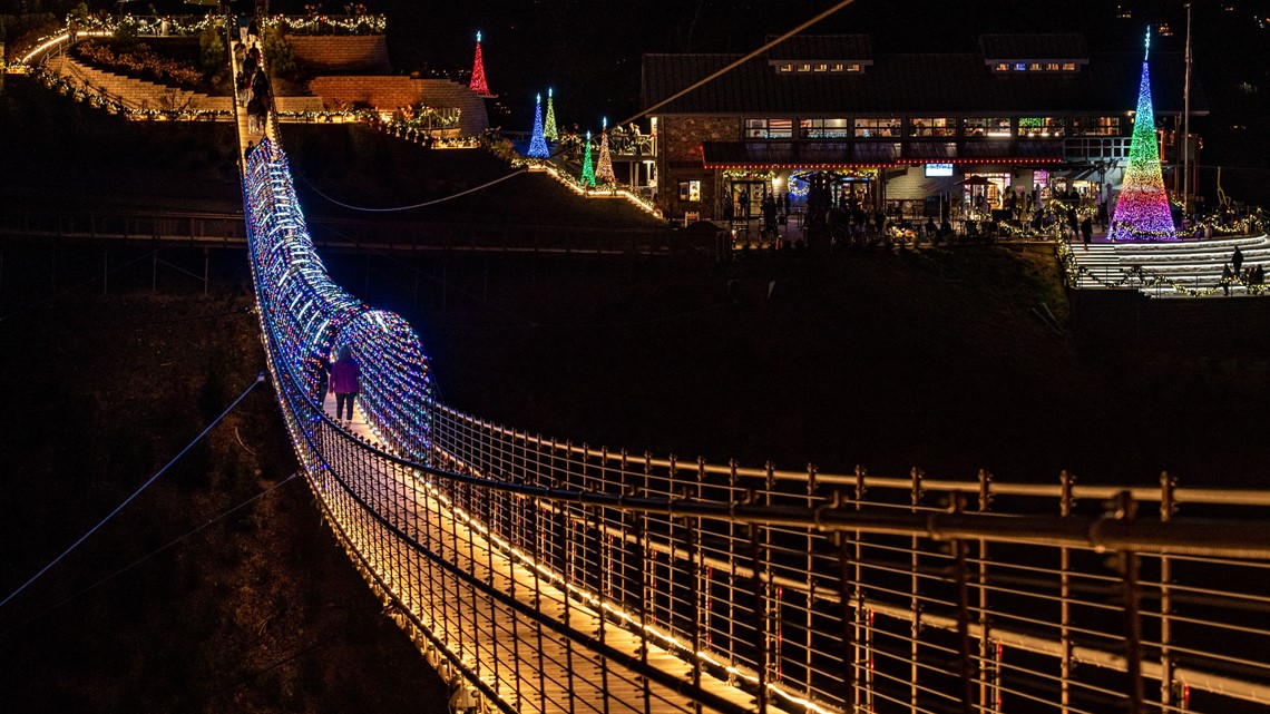 Skybridge To Shine Twice As Bright When Lights Over Gatlinburg Begins