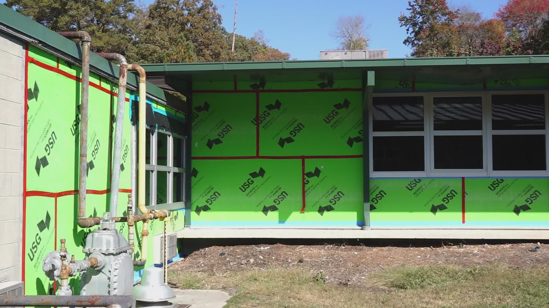 Poor schools use COVID funds for building repairs | wcnc.com