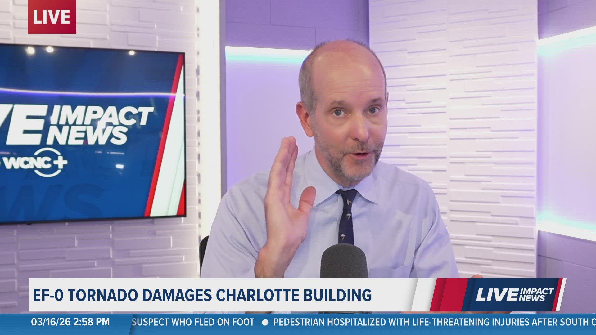 Brad Panovich analyzes EF-0 tornado that hit Charlotte warehouse | wcnc.com