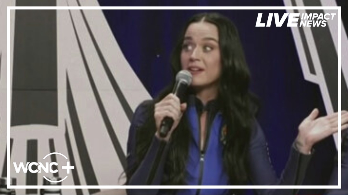 Katy Perry sings on Blue Origin flight | wcnc.com