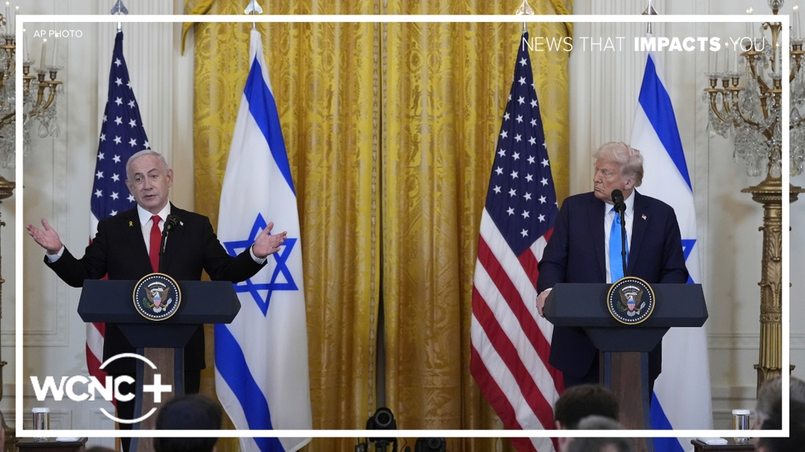 Trump suggests US ownership of Gaza Strip | wcnc.com