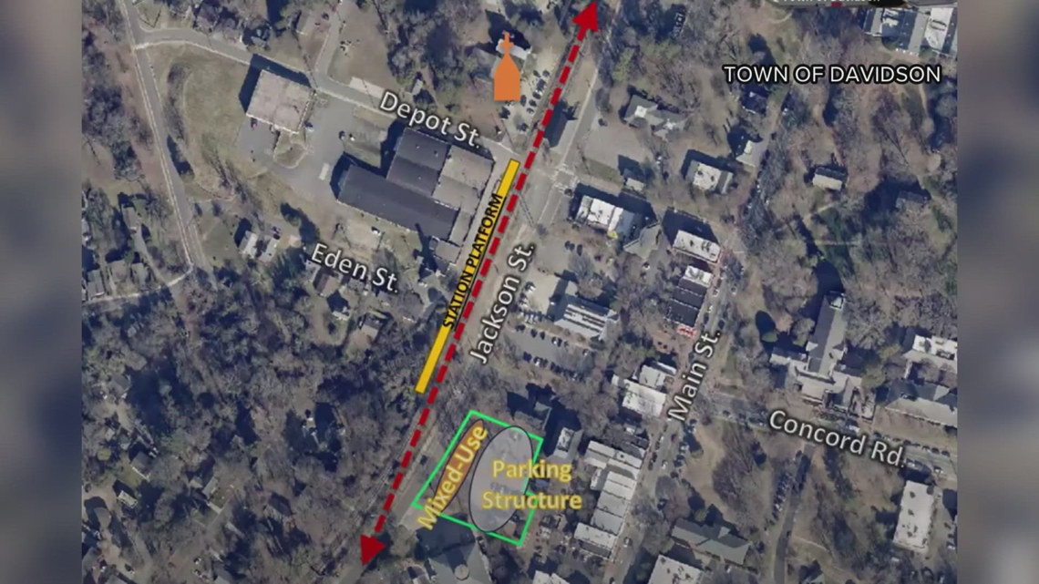 Town seeks community input on new Red Line station location in Davidson ...