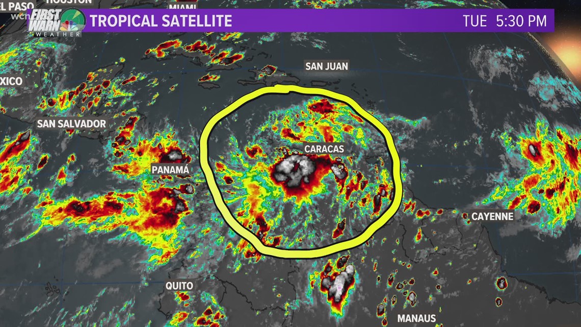 Tracking the tropics as two new developments form in the Atlantic ...