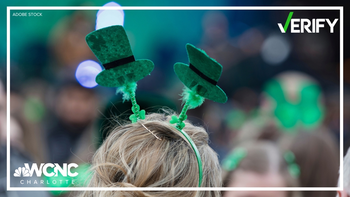 Has green always been the official color of St. Patrick's Day? | wcnc.com