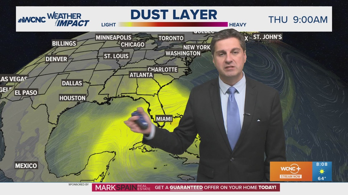 Carolinas see smoke from Canada, Saharan Desert dust in the sky | wcnc.com