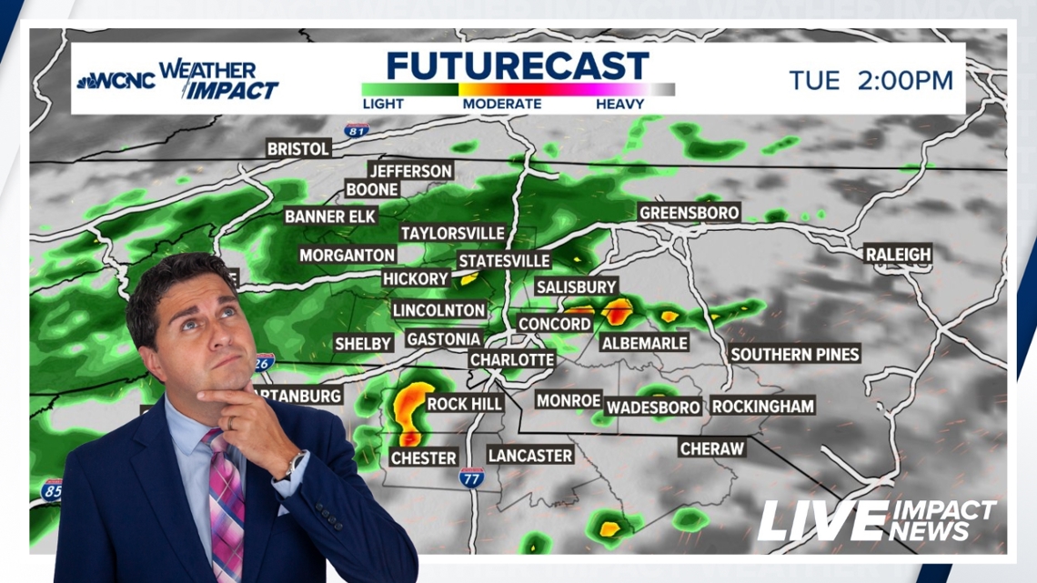 Tracking potential storm impacts Tuesday | wcnc.com