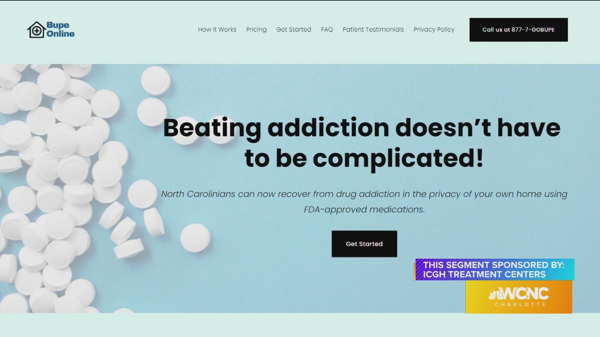 BUPE.ONLINE is a telehealth platform used to treat addiction | wcnc.com