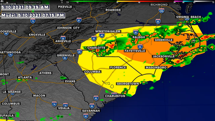 More storms forecast Monday in Charlotte | wcnc.com