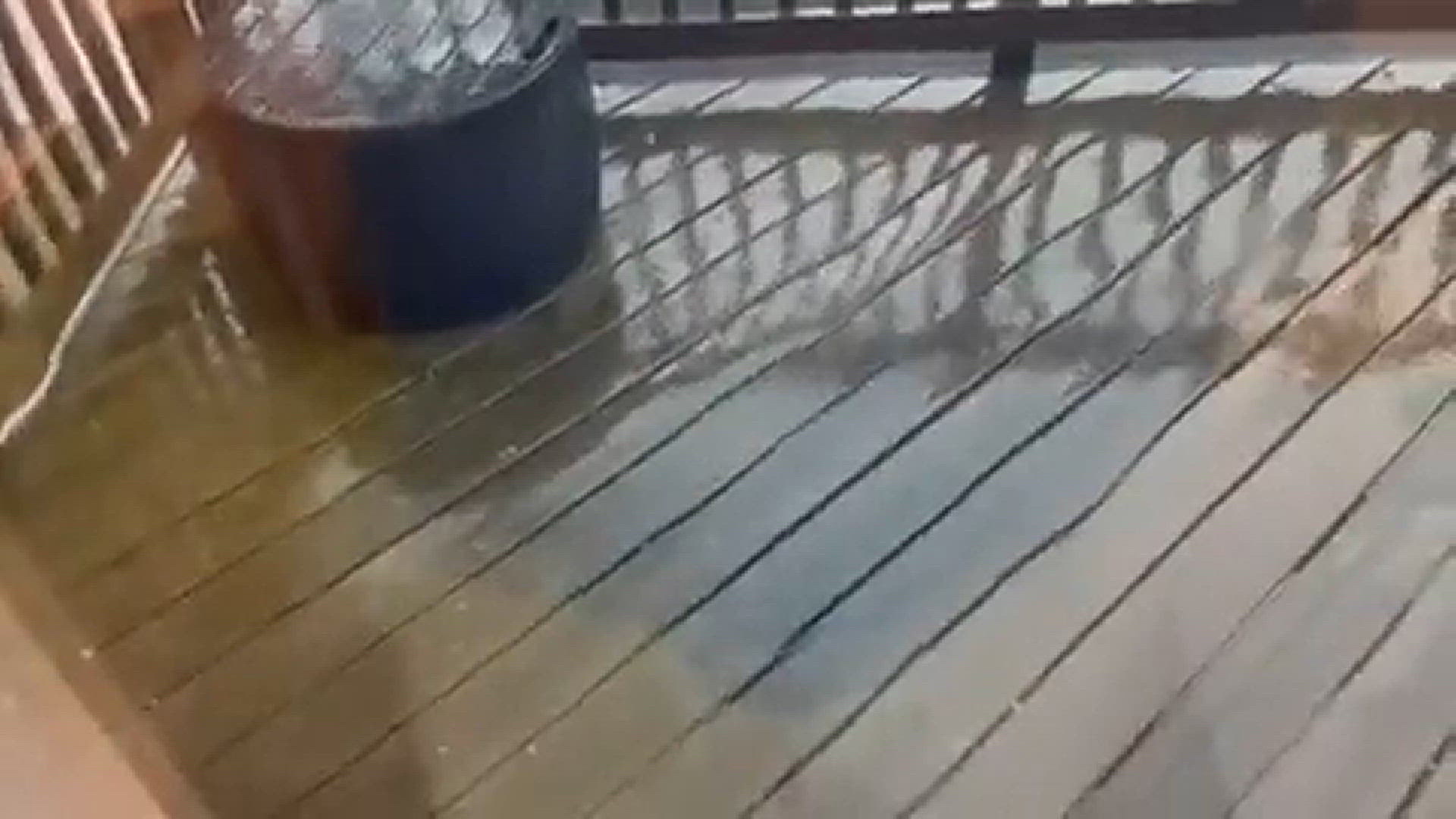 Marble-sized hail in Belmont, N.C. | wcnc.com