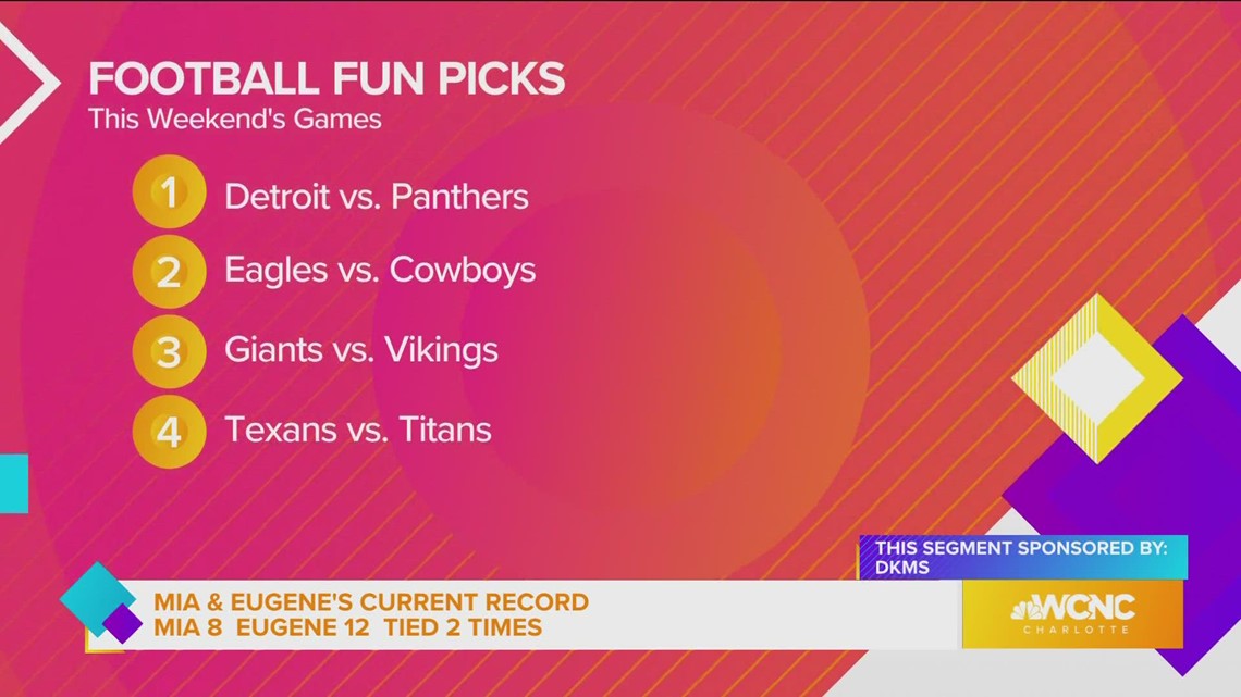Football Fun Picks on Charlotte Today | wcnc.com