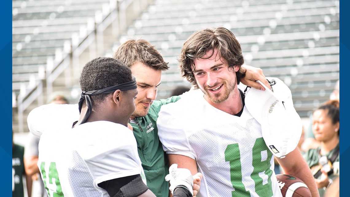Charlotte football scholarship surprises go viral | wcnc.com