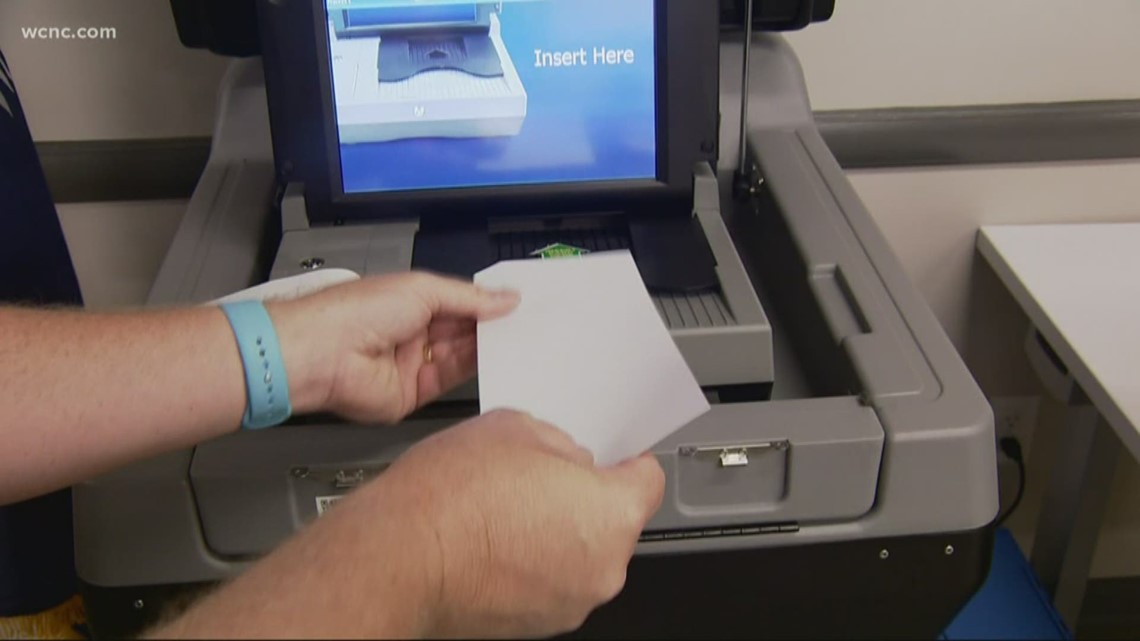 Mecklenburg County early voting begins with new voting machines | wcnc.com