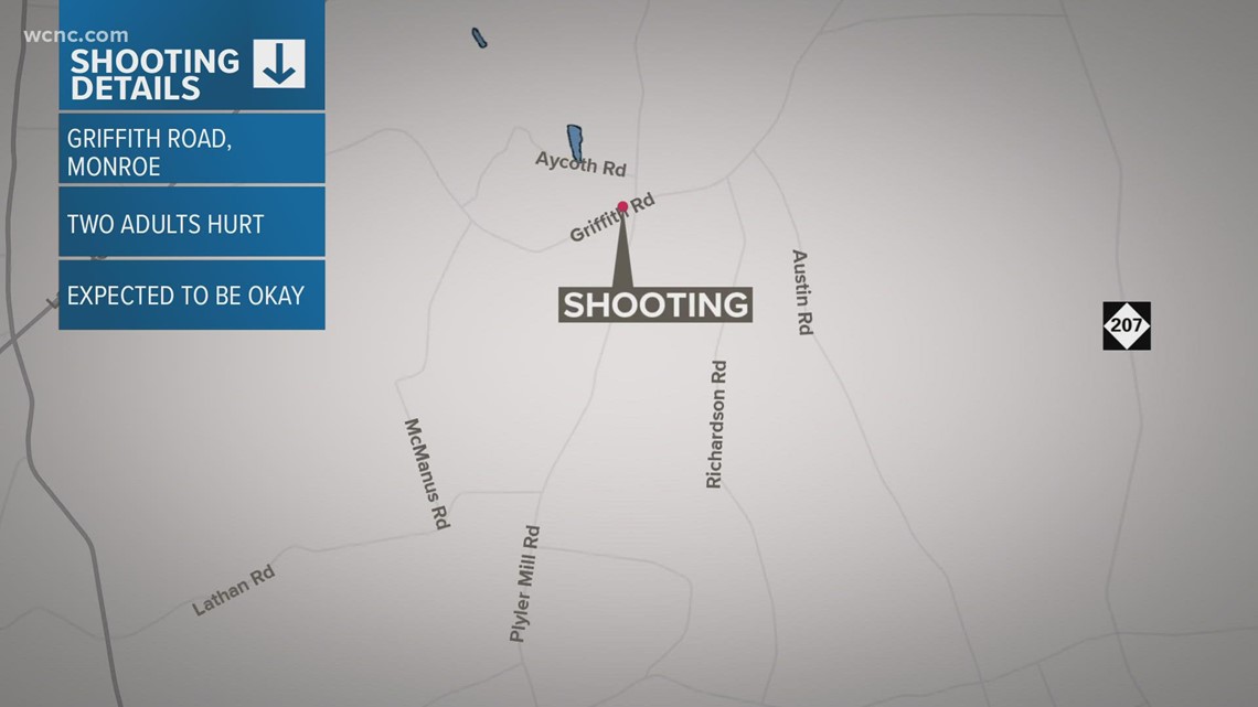 2 adults hurt, infant barely missed in Union County shooting | wcnc.com