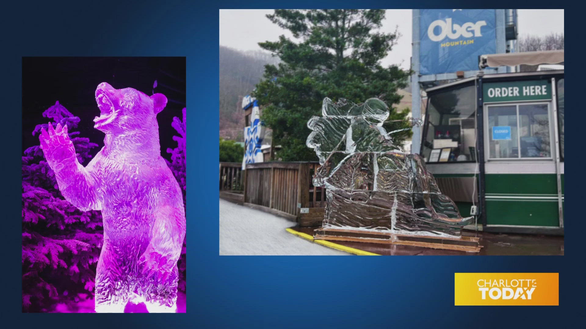 Ice Sculptures at Stowe Brings Winter Magic to the Gardens | wcnc.com