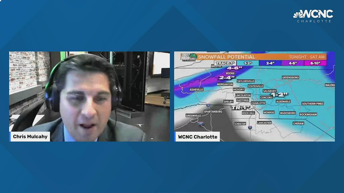 Weather chat: How much snow will Charlotte get this weekend? | wcnc.com