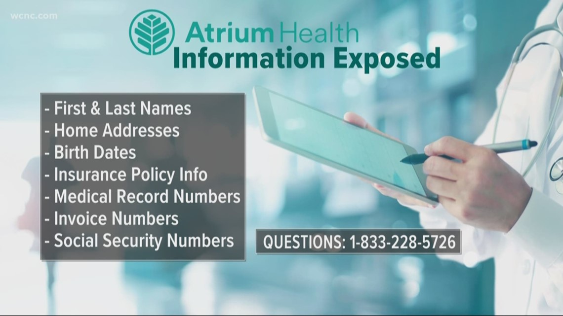 2.6 million Atrium Health accounts hacked | wcnc.com