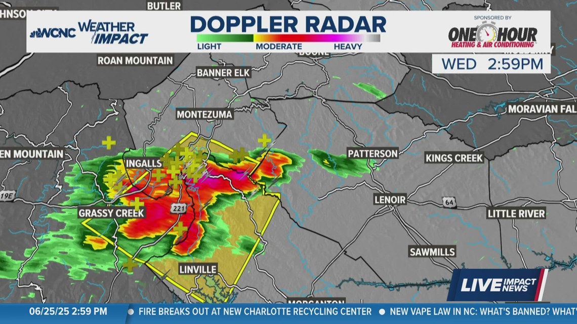 Tracking severe storms across the Charlotte area | wcnc.com