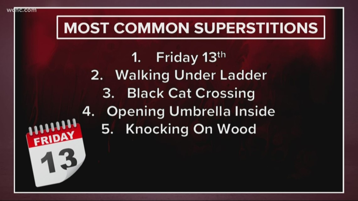 Freaky Friday: The most common superstitions people believe | wcnc.com