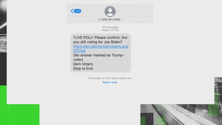 How to spot a scam political text message | VERIFY | wcnc.com